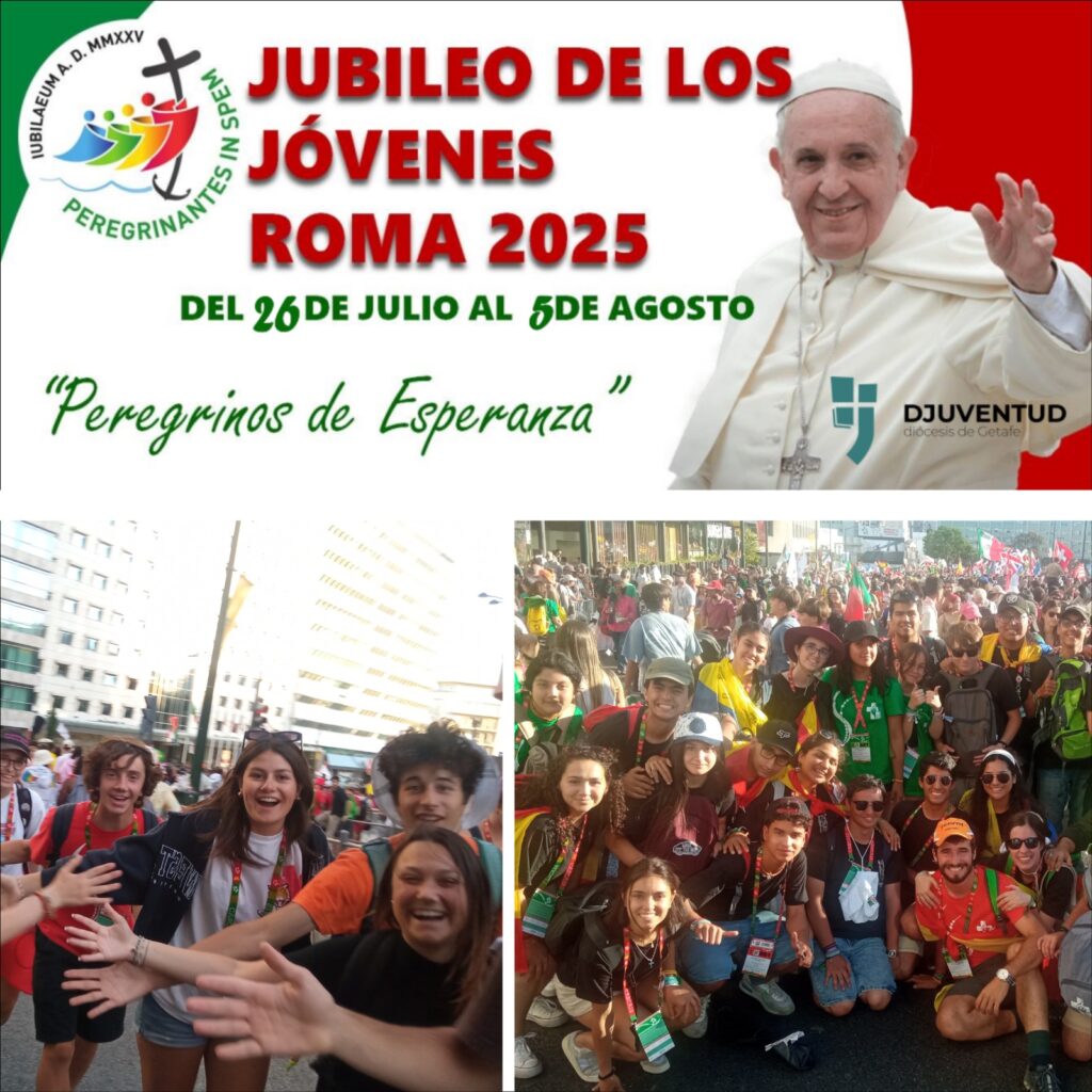 Jubileo de los jóvenes Roma 2025 – Santos Justo y Pastor